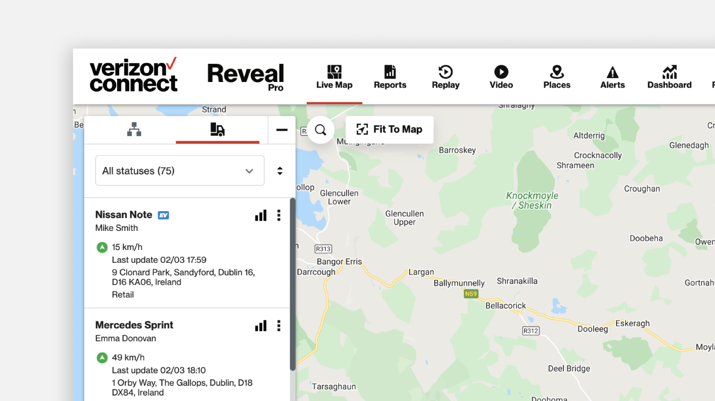 See non-powered assets on Live Map – Reveal help center