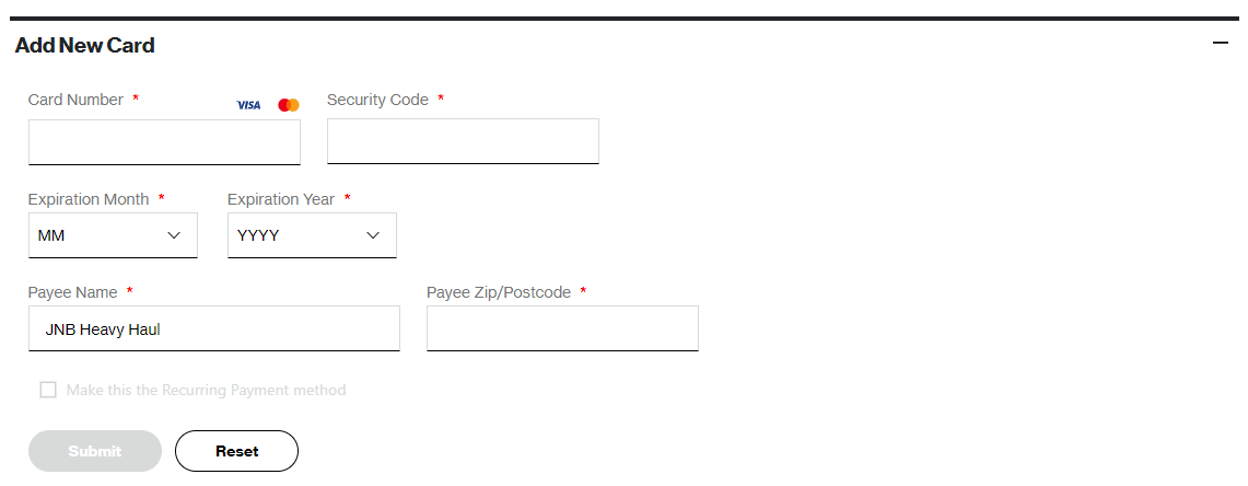 Manage your payment methods – Reveal help center