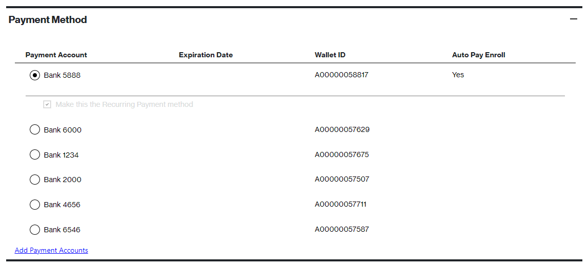 Manage your payment methods – Reveal help centre