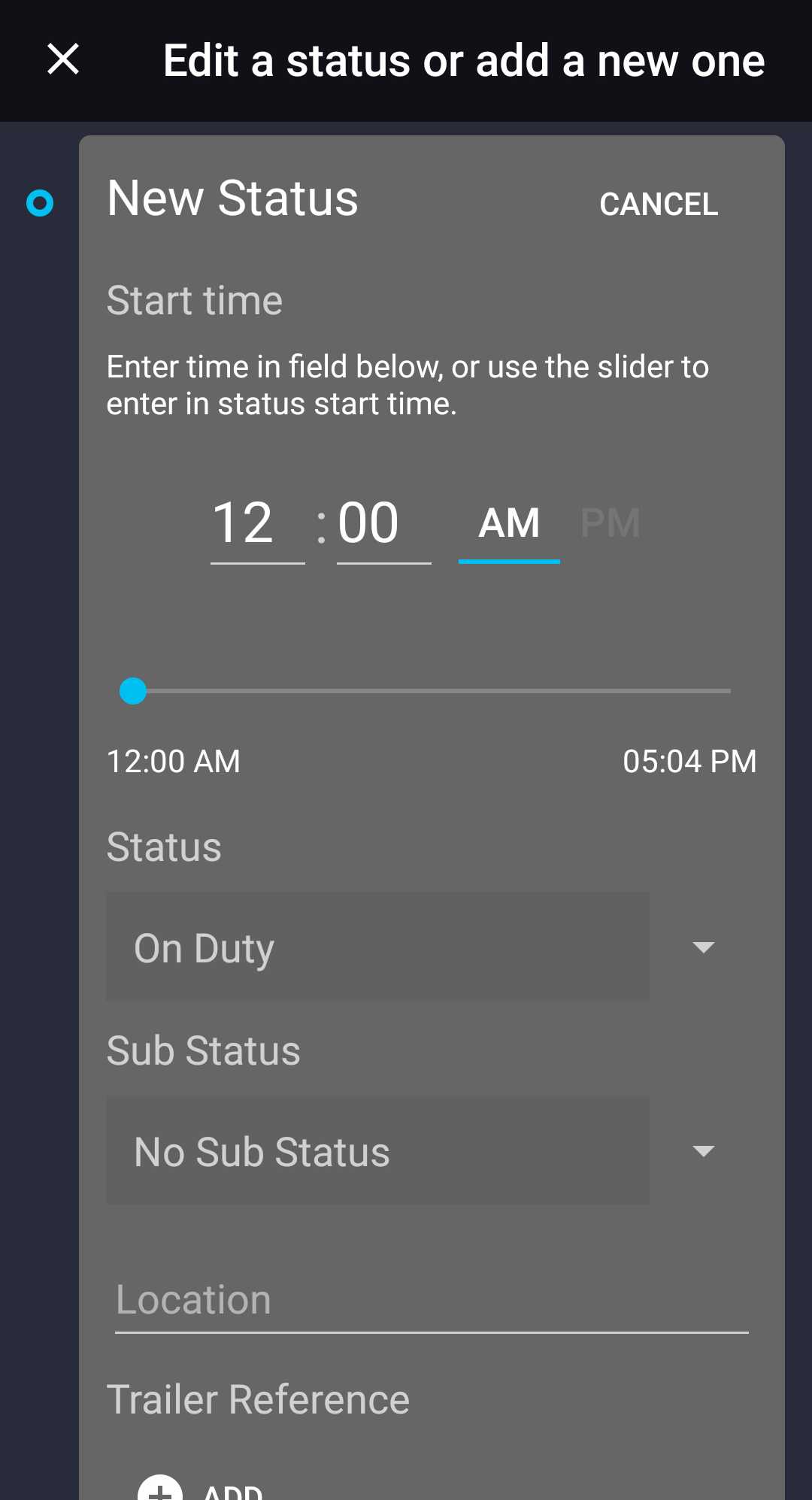Edit your ELD logs or add a status to your logs – Reveal help center