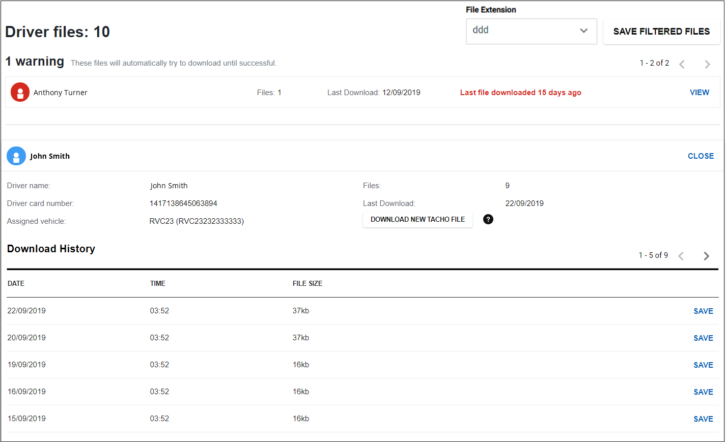 Download driver files – Reveal Help