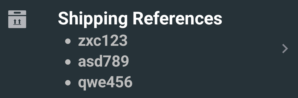 Change driver, vehicle, shipping reference, and trailer details ...