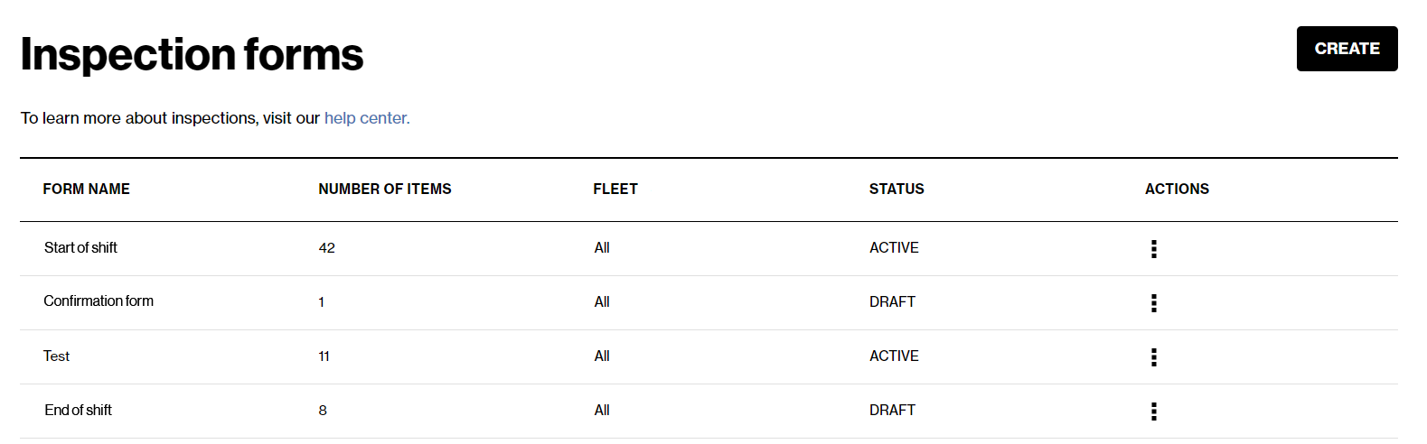 View and edit inspection forms – Reveal Help