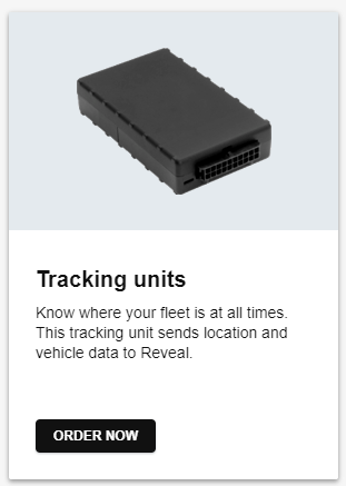 Order equipment – Reveal Help