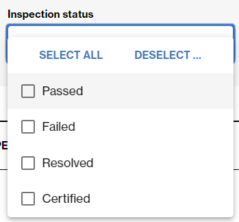 View the inspection history for your vehicles or assets – Reveal Help